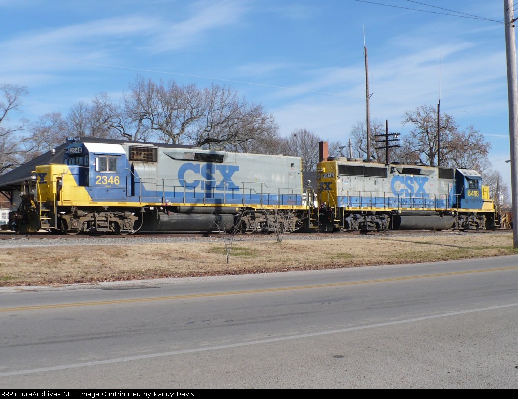 CSX 2346 & 6418